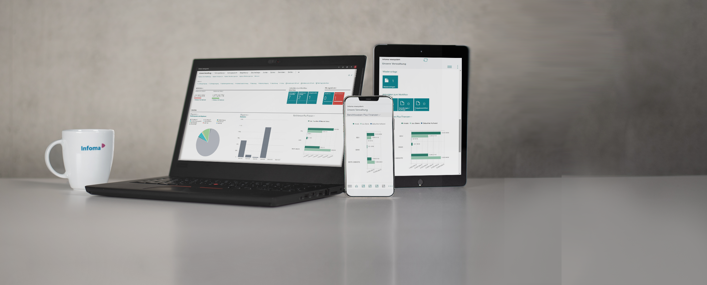 Modern Clients: Smartes Arbeiten zu jeder Zeit und überall - Axians Infoma