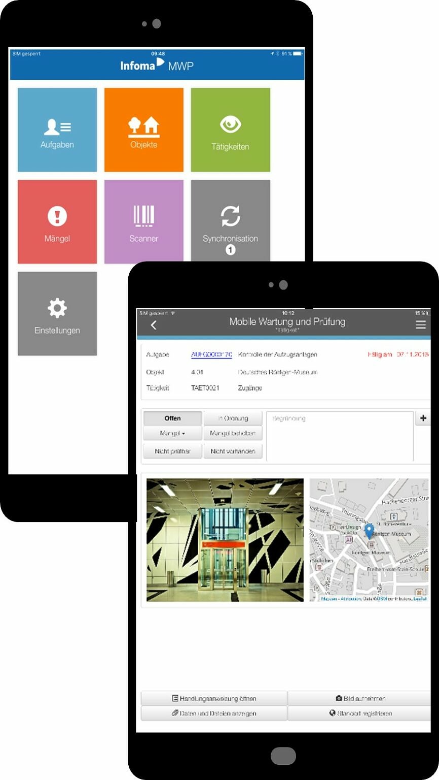 Modern Work – Mobiles Arbeiten im CAFM - Axians Infoma